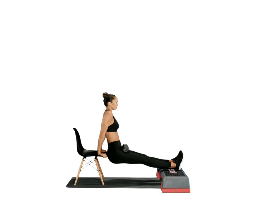 Single Leg Tricep Dip